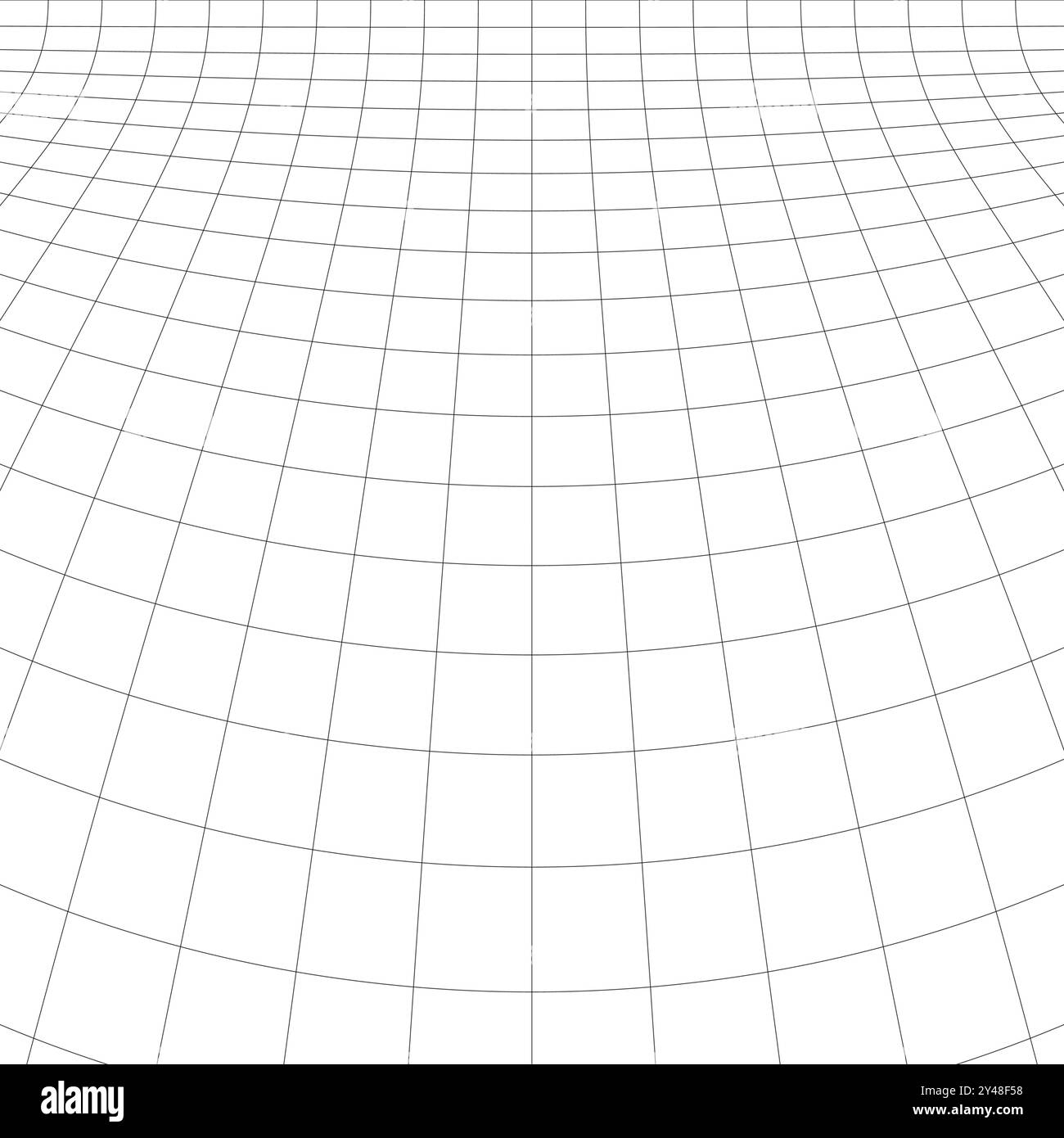 Vector illustration of lines intersecting each other in three dimensional grid-like pattern ...