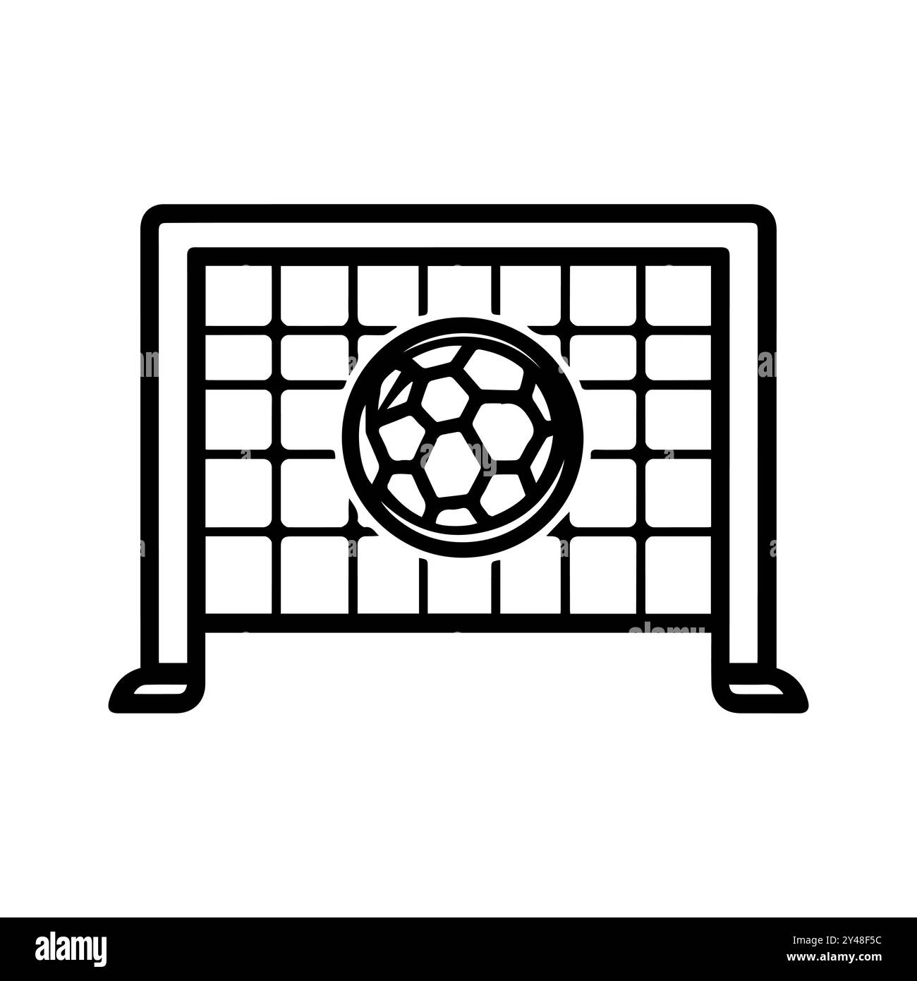 penalty icon or modern line symbol. Vector line art and icon design with bold outline. Black and ...