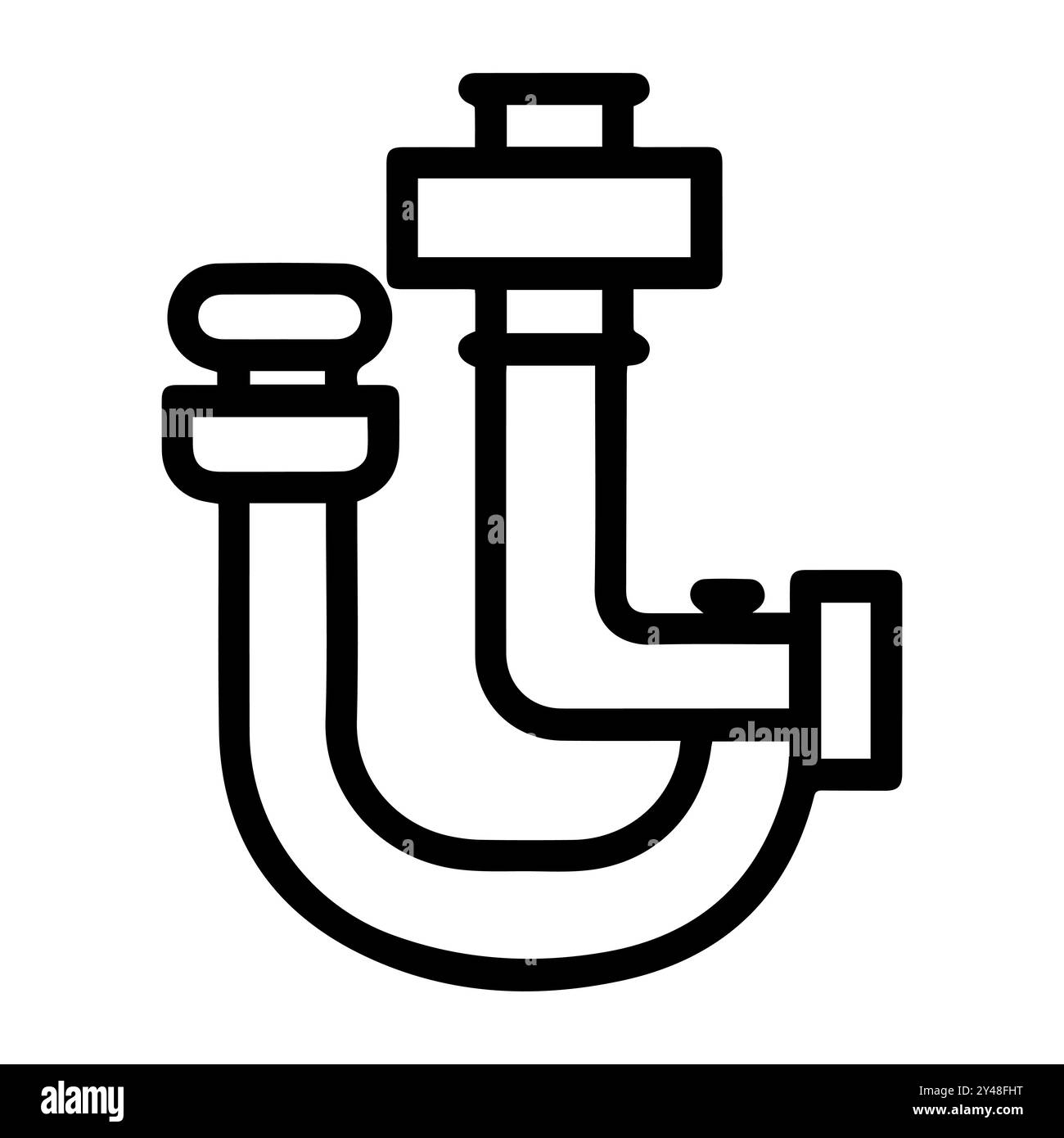 Gutter piping Stock Vector Images - Alamy