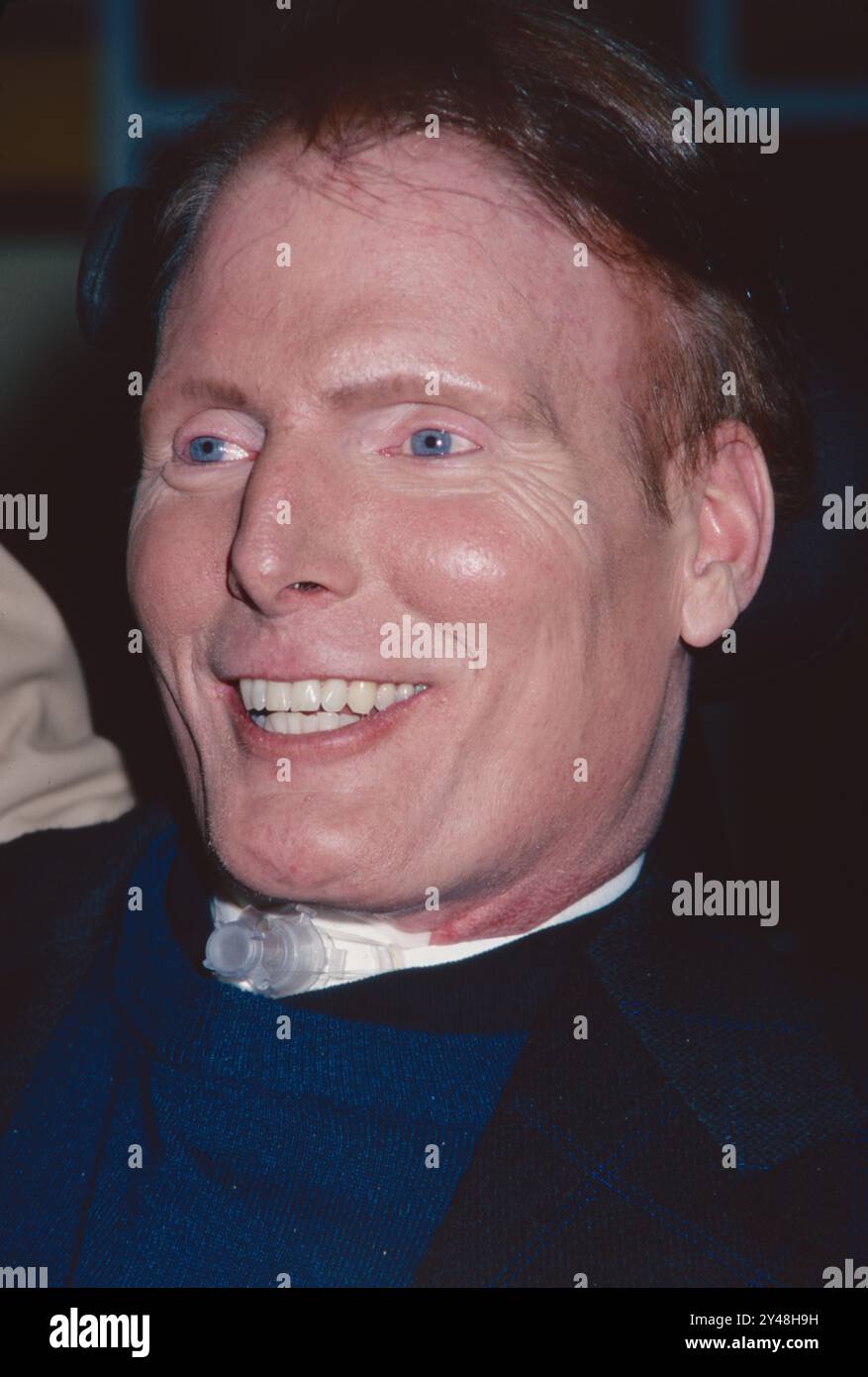 Christopher Reeve attends the 5th Annual Riverkeeper benefit at Pier ...
