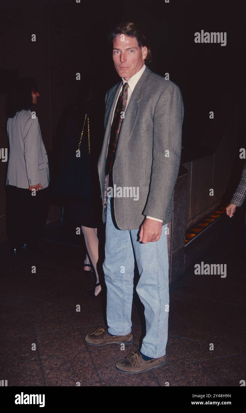 Christopher Reeve in New York City, circa early 1990's. Photo Credit ...