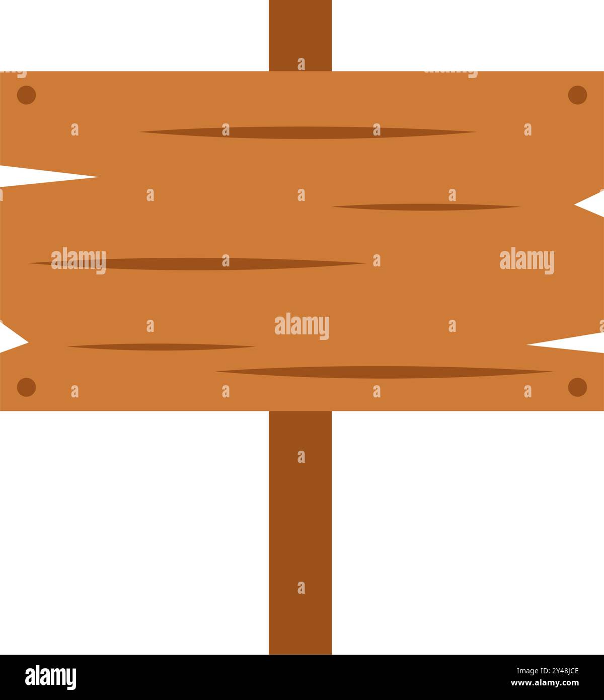 wood signboard empty Stock Vector Image & Art - Alamy