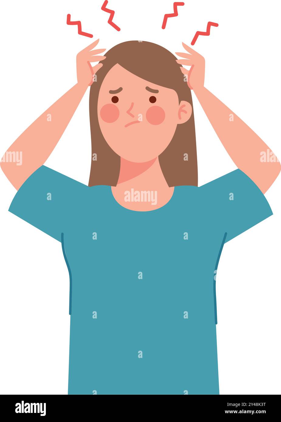 cute girl with monkeypox virus Stock Vector Image & Art - Alamy