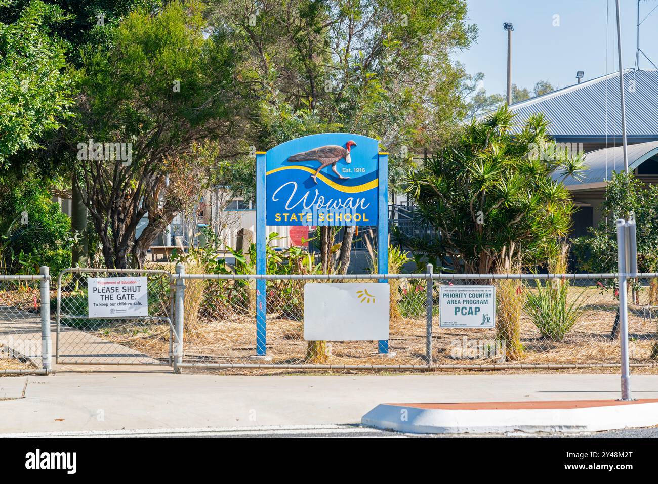 State school at Wowan, queensland, australia Stock Photo - Alamy