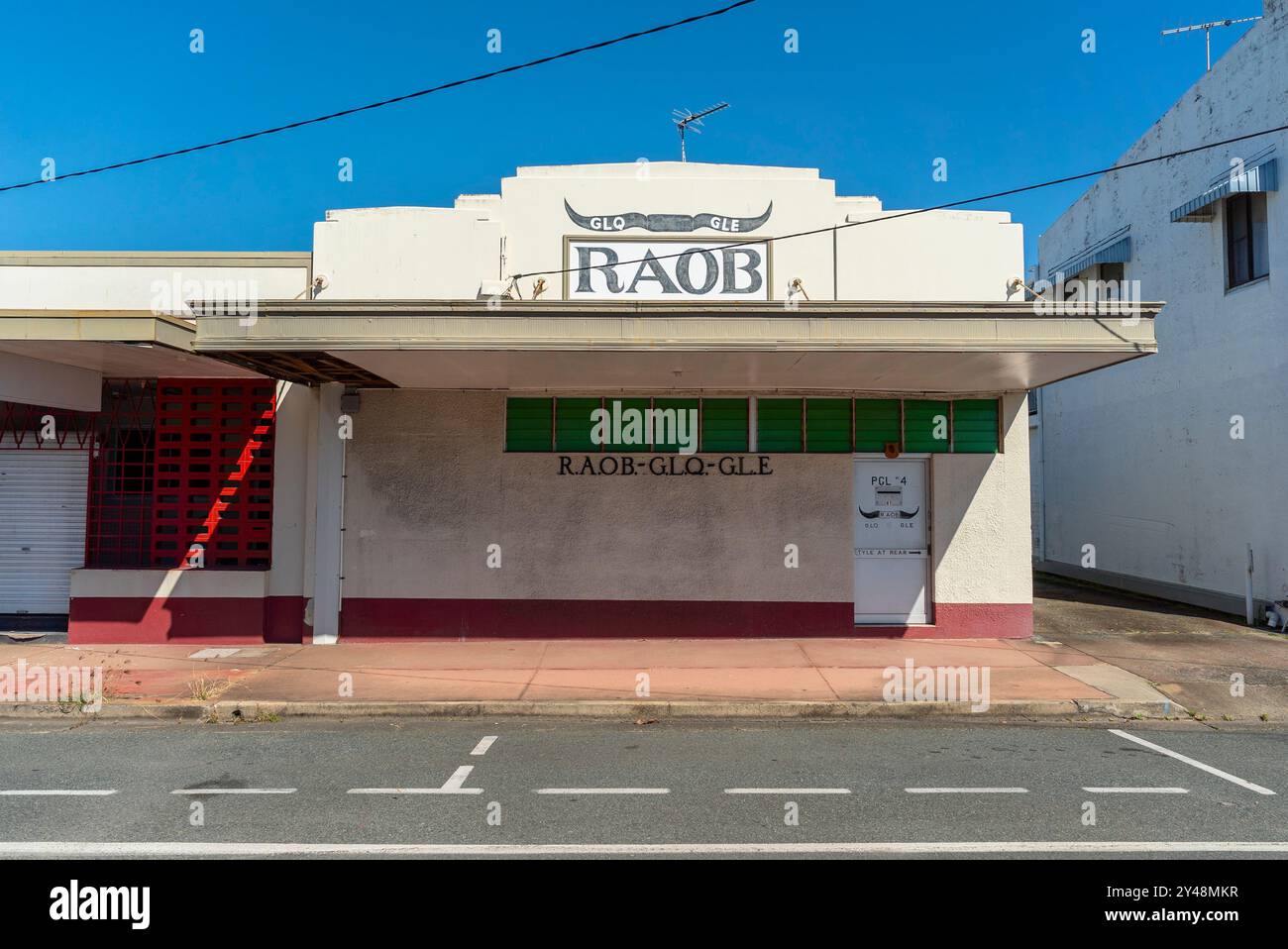 The Royal Antediluvian Order of Buffaloes (RAOB) building in Mackay ...