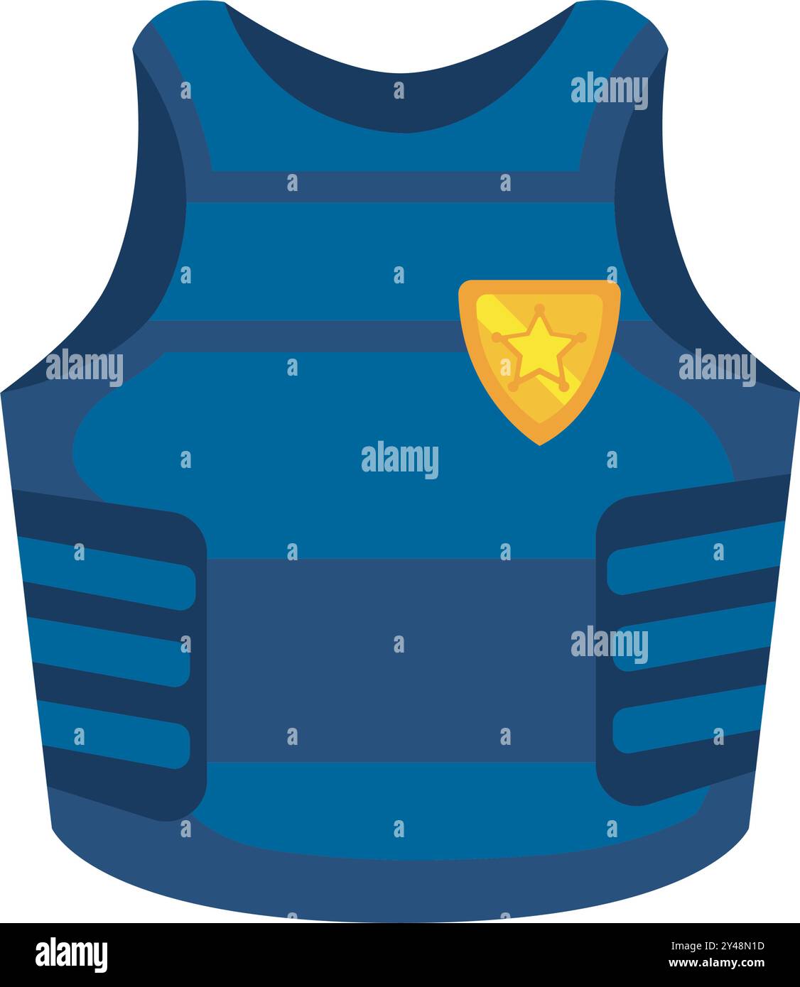 Bulletproof armor Stock Vector Images - Alamy