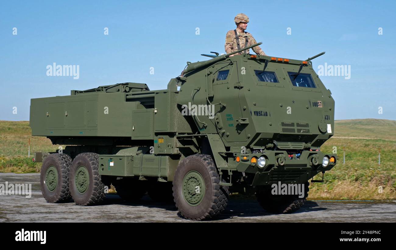 A U.S. Army Soldier assigned to Alpha Battery, 5th Battalion, 3rd Field ...