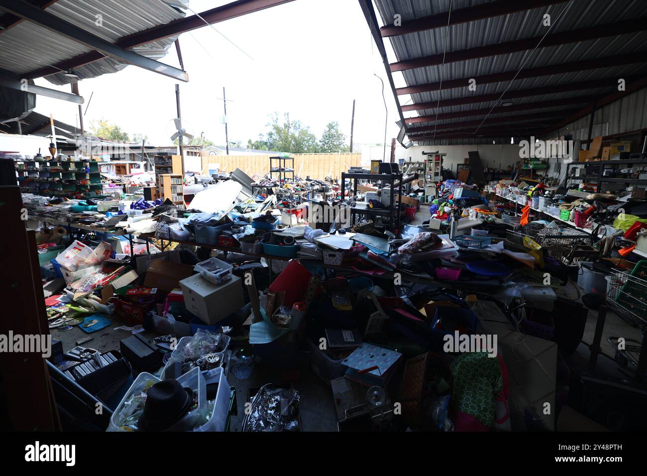 Houma, LA – A local thrift store received substantial damage from ...