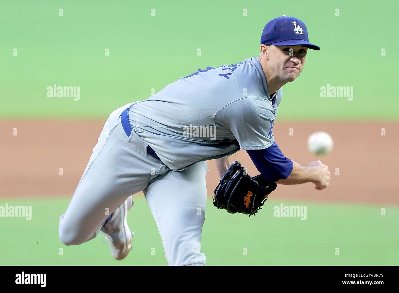 ATLANTA, GA - SEPTEMBER 14: Los Angeles Dodgers starting pitcher Jack ...