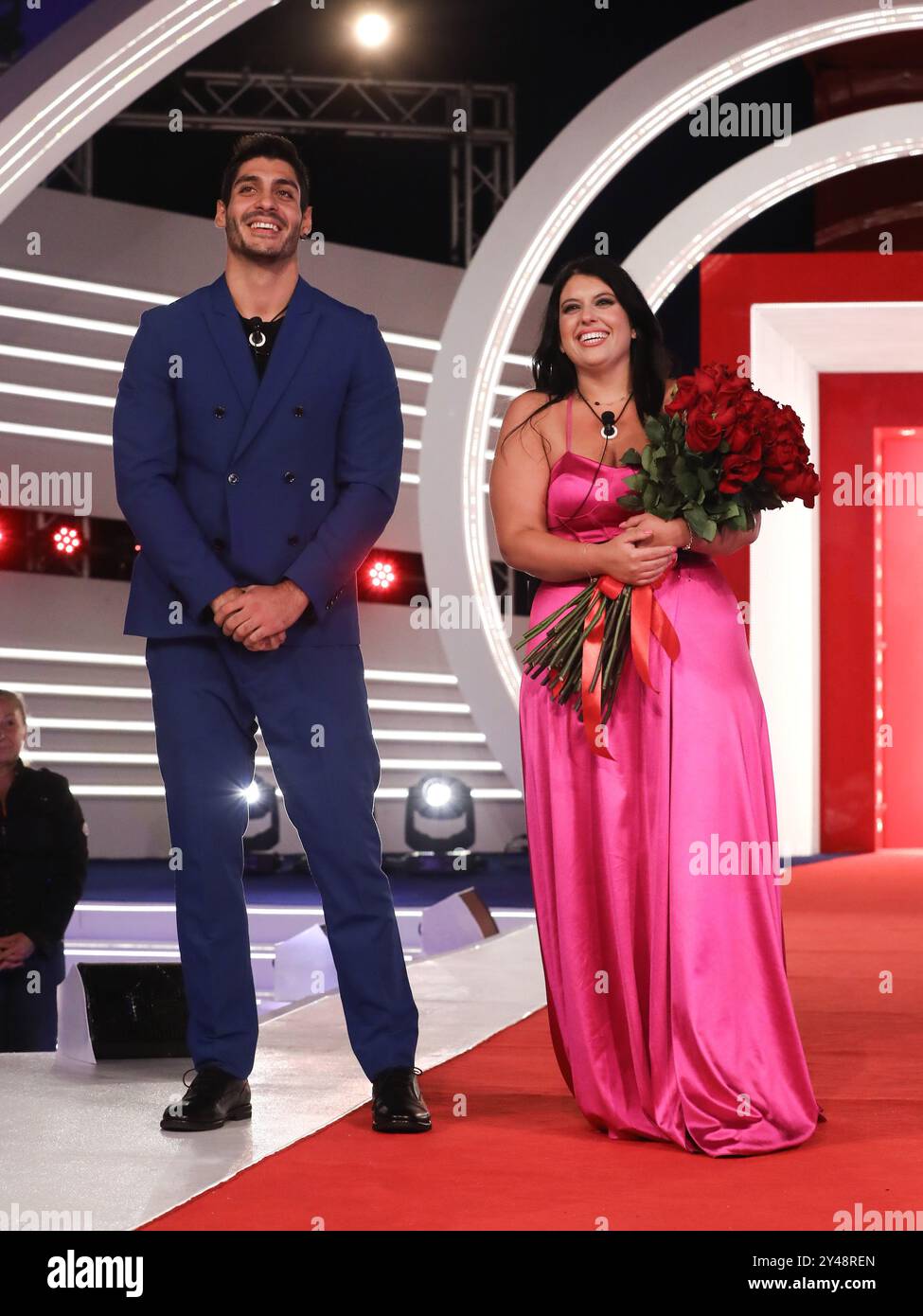 Rome, Lumina studios, entrances for the first episode of Big Brother ...