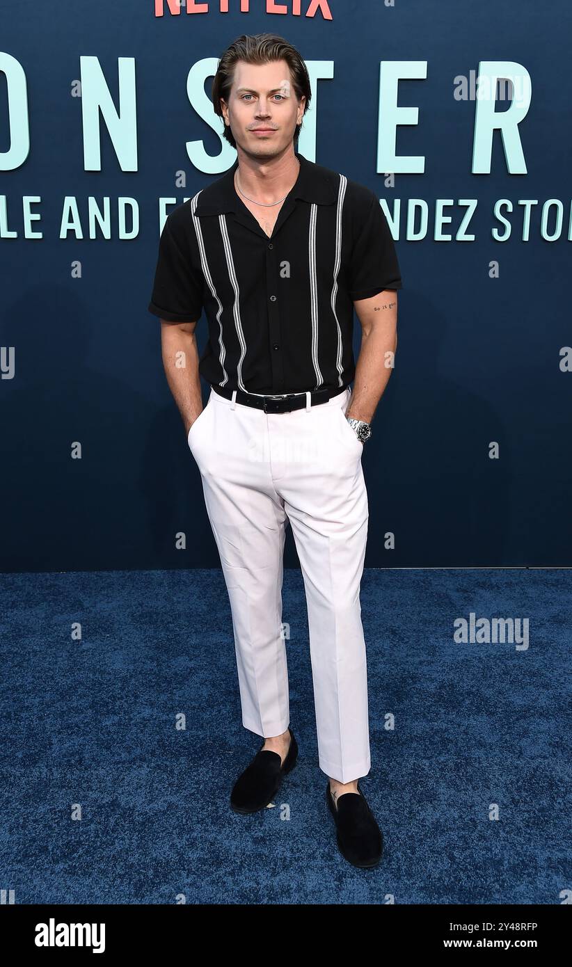 Hollywood, USA. 16th Sep, 2024. Tanner Stine arriving to Netflix's ...