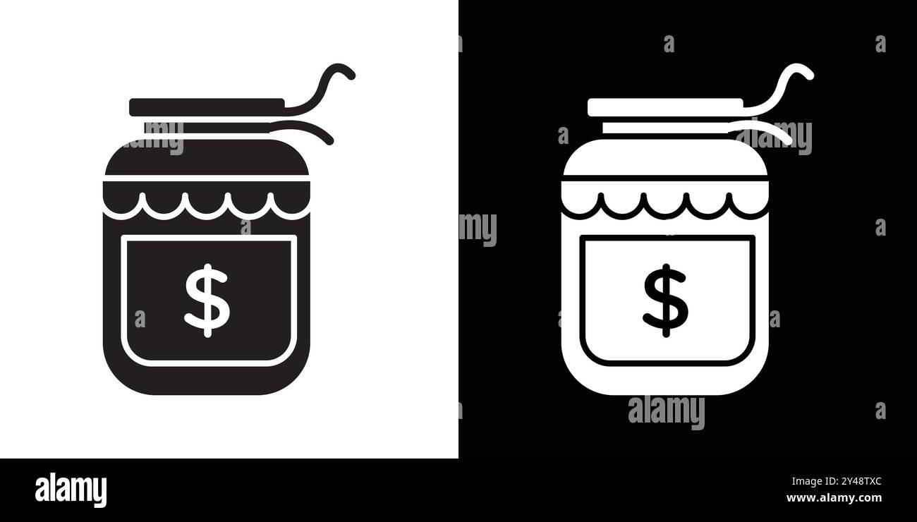 Business Remedy icon Black line art vector in black and white outline ...