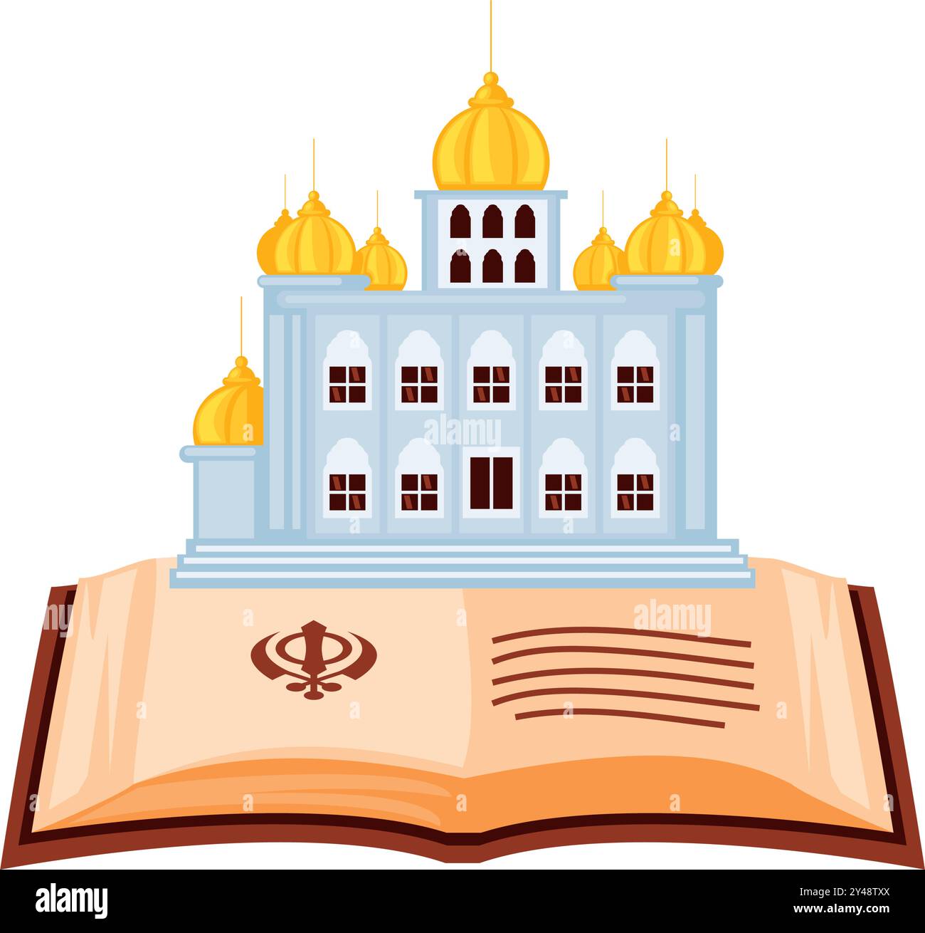 akhand sahib path sikhism temple Stock Vector Image & Art - Alamy