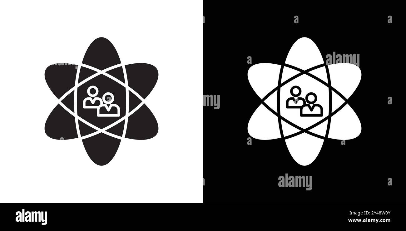 Core Values icon Black line art vector in black and white outline set ...