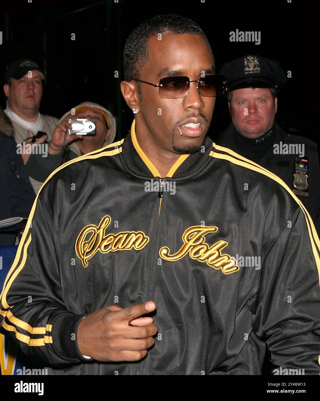 SEAN COMBS AT "THE LATE SHOW WITH DAVID LETTERMAN", NEW YORK CITY 03-21 ...
