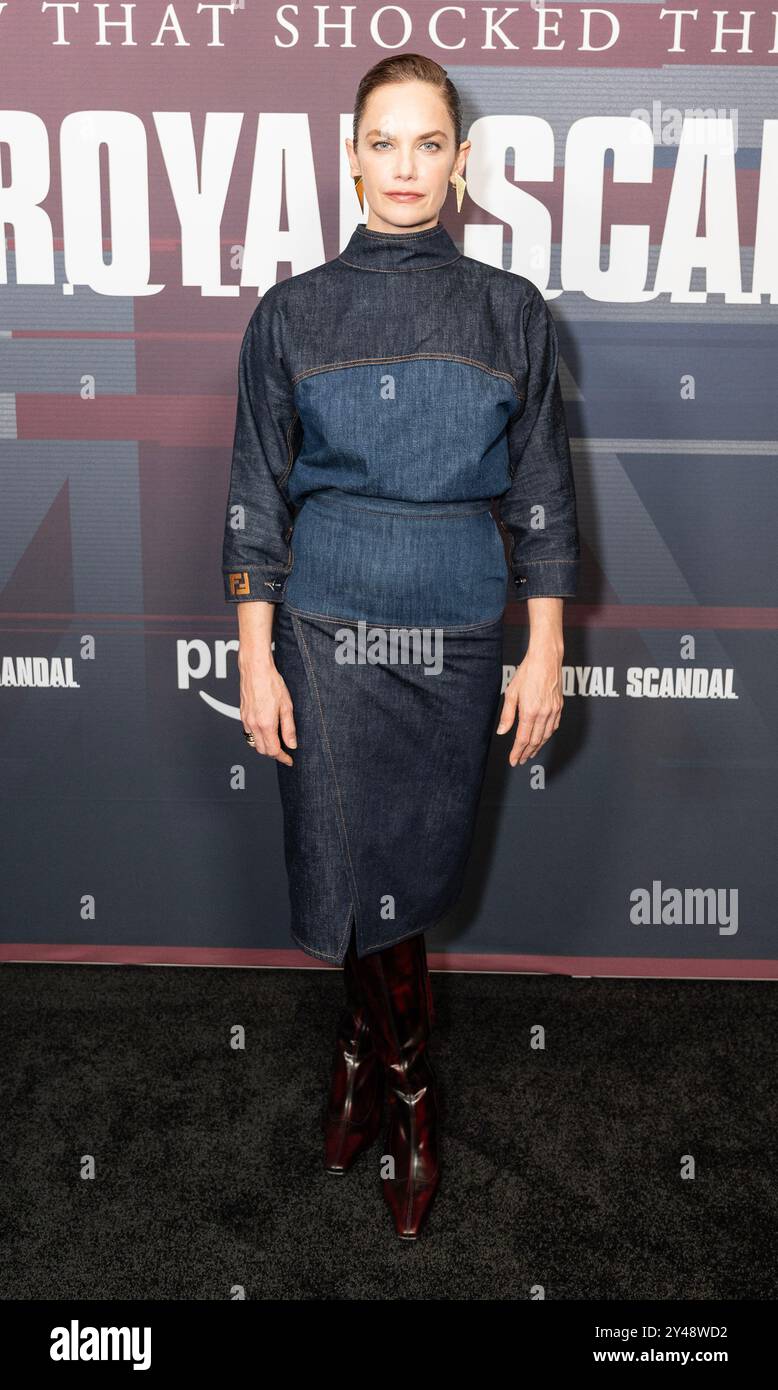 Ruth Wilson wearing dress by Fendi attends A Very Royal Scandal special ...