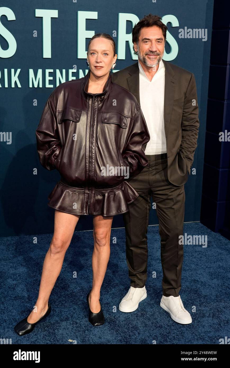 Chloe Sevigny, left, and Javier Bardem, cast members in "Monsters: The ...