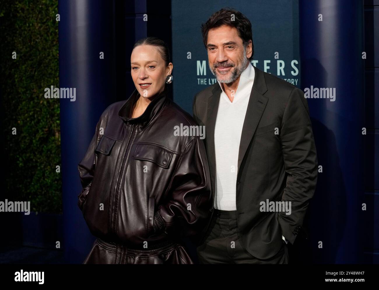 Chloe Sevigny, left, and Javier Bardem, cast members in "Monsters: The ...