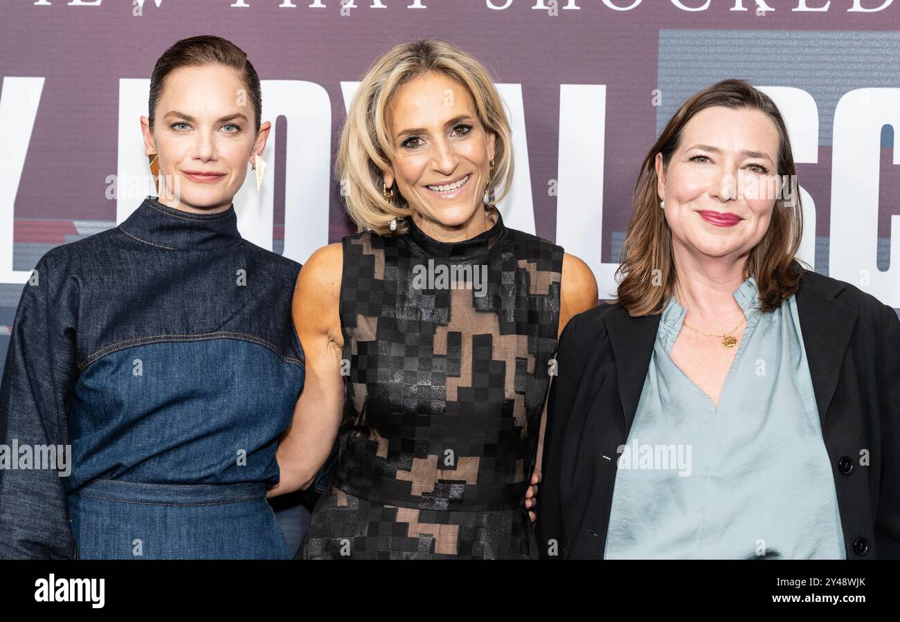 New York, NY, USA, 16 September, 2024: Ruth Wilson wearing dress by ...
