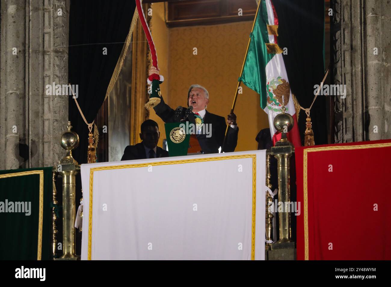 Non Exclusive: Mexico’s President, Andres Manuel Lopez Obrador weaves ...