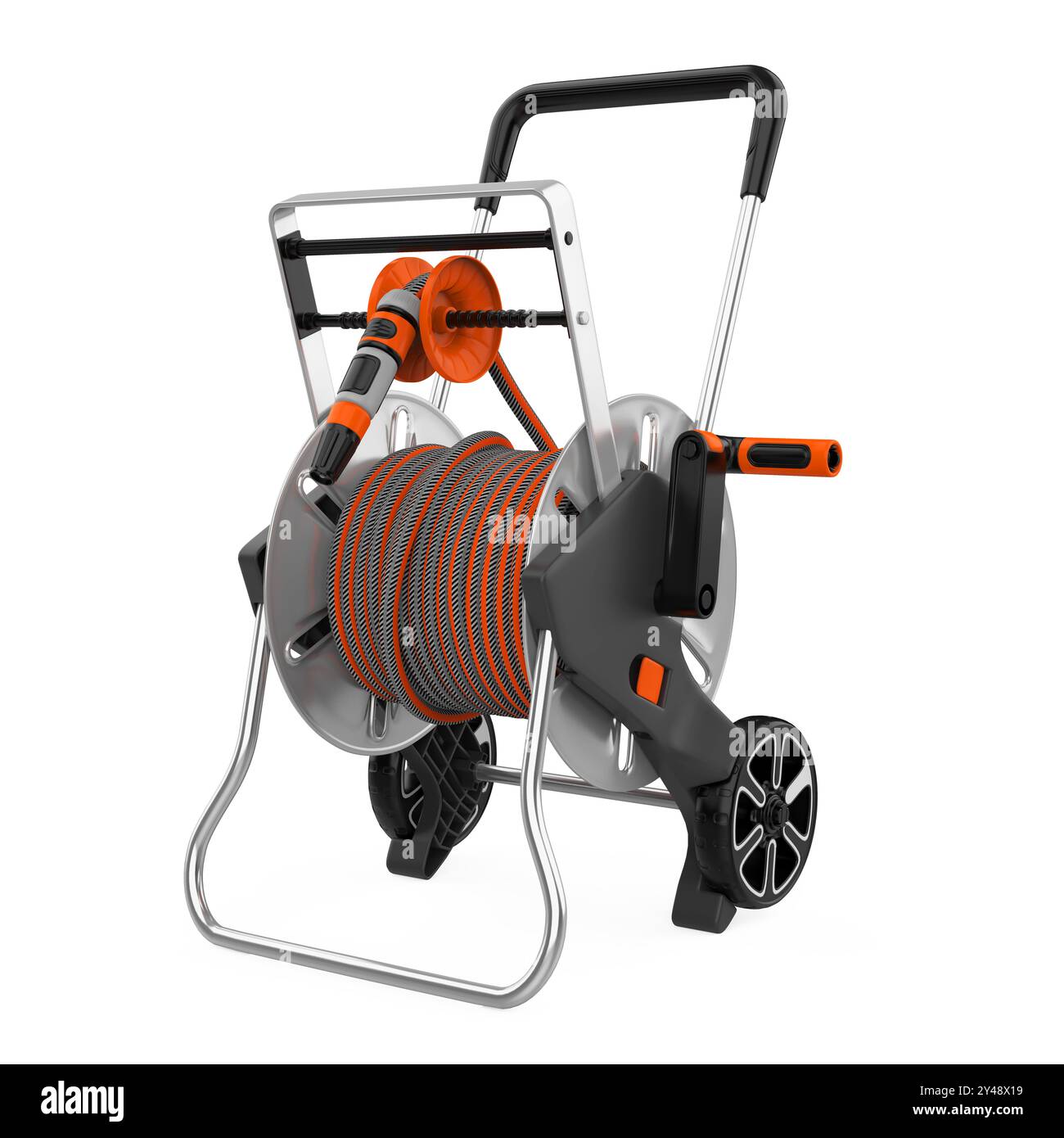 Garden Hose Isolated Stock Photo - Alamy
