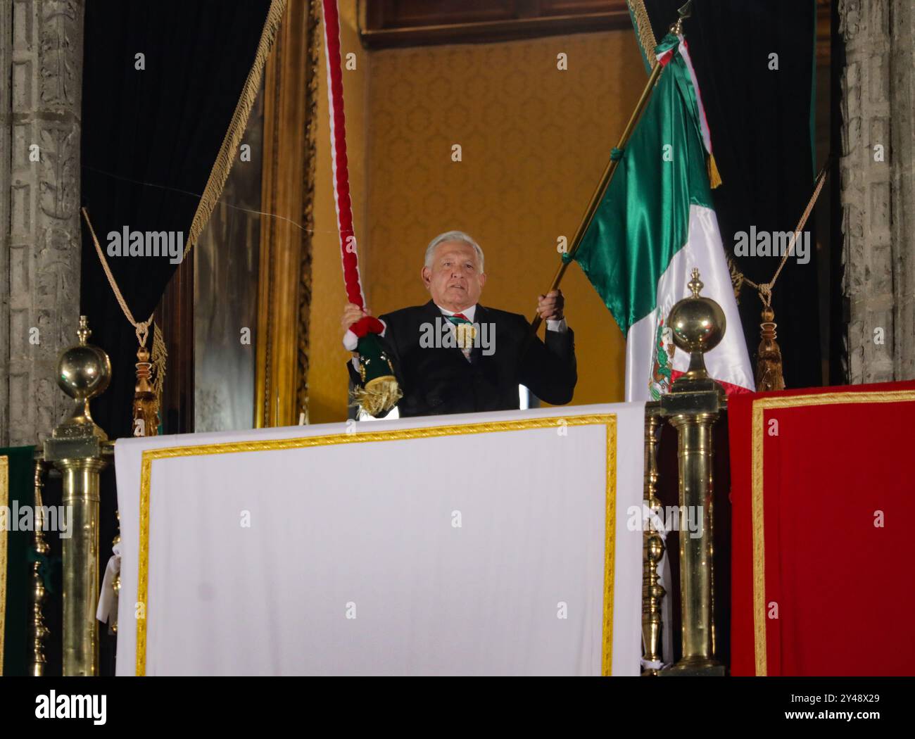 Non Exclusive: Mexico’s President, Andres Manuel Lopez Obrador weaves ...