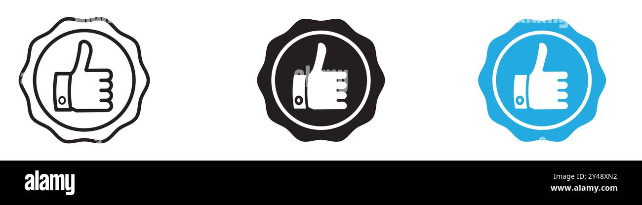 Appreciation icon vector line logo mark or symbol set collection ...