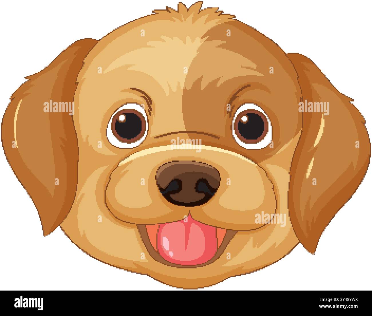 Cute and cuddly dog design Stock Vector Images - Alamy