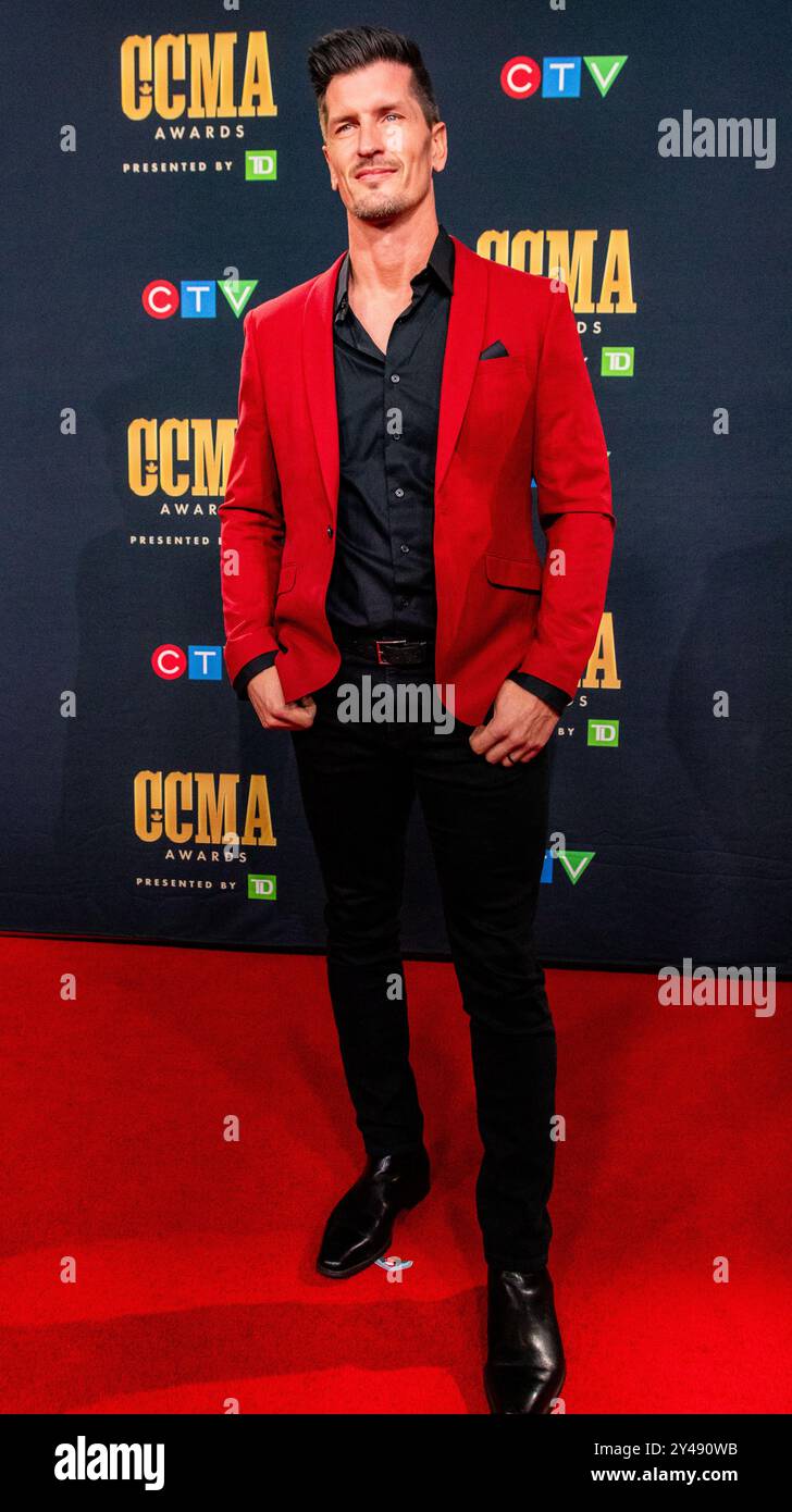 Edmonton, Canada. 14th Sep, 2024. Canadian Country Music Artist Brad ...