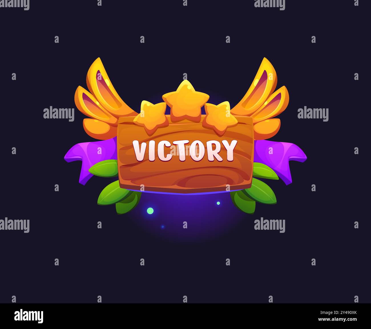 Completed badge purple hi-res stock photography and images - Alamy