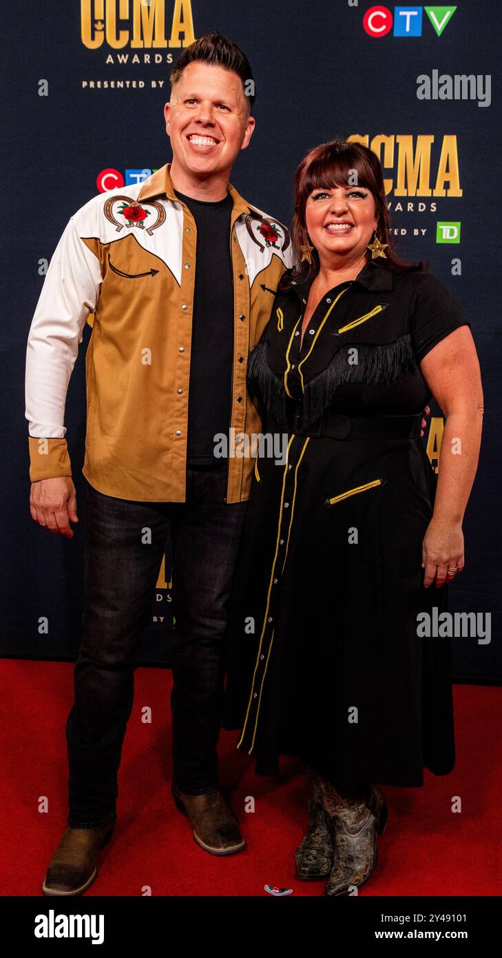 Edmonton, Canada. 14th Sep, 2024. Country Music artist Shane Guse and ...