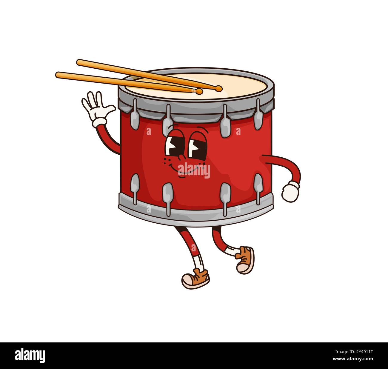 Cartoon drum hi-res stock photography and images - Alamy
