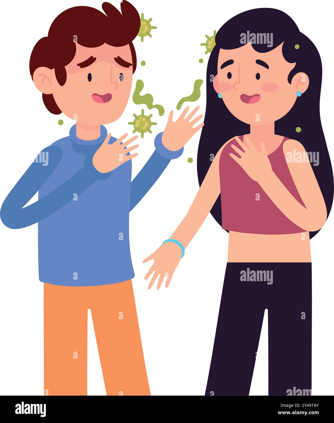 monkeypox transmission airborne and direct contact virus Stock Vector ...