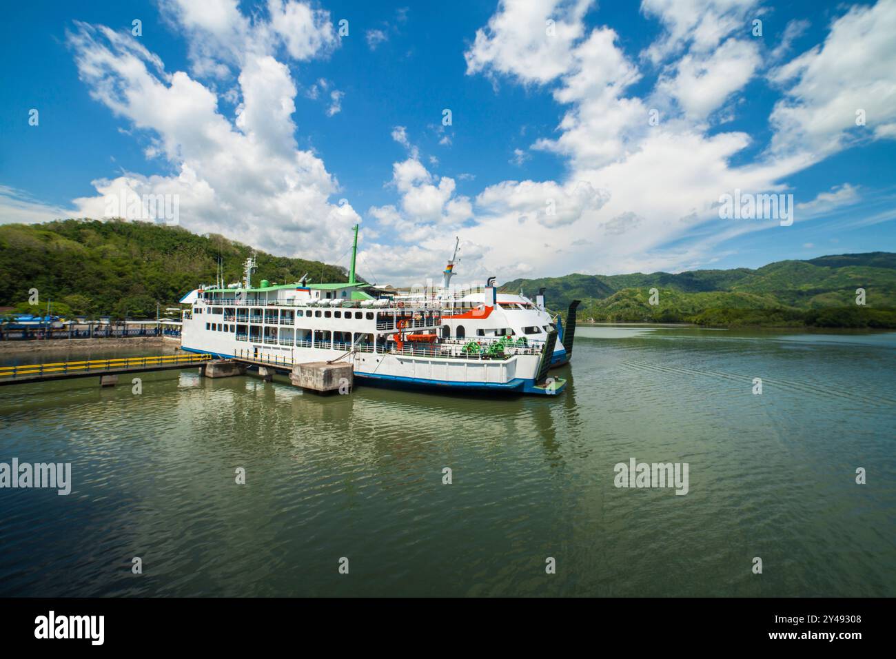 ferry at the port of Lembar, Lombok Indonesia Stock Photo - Alamy