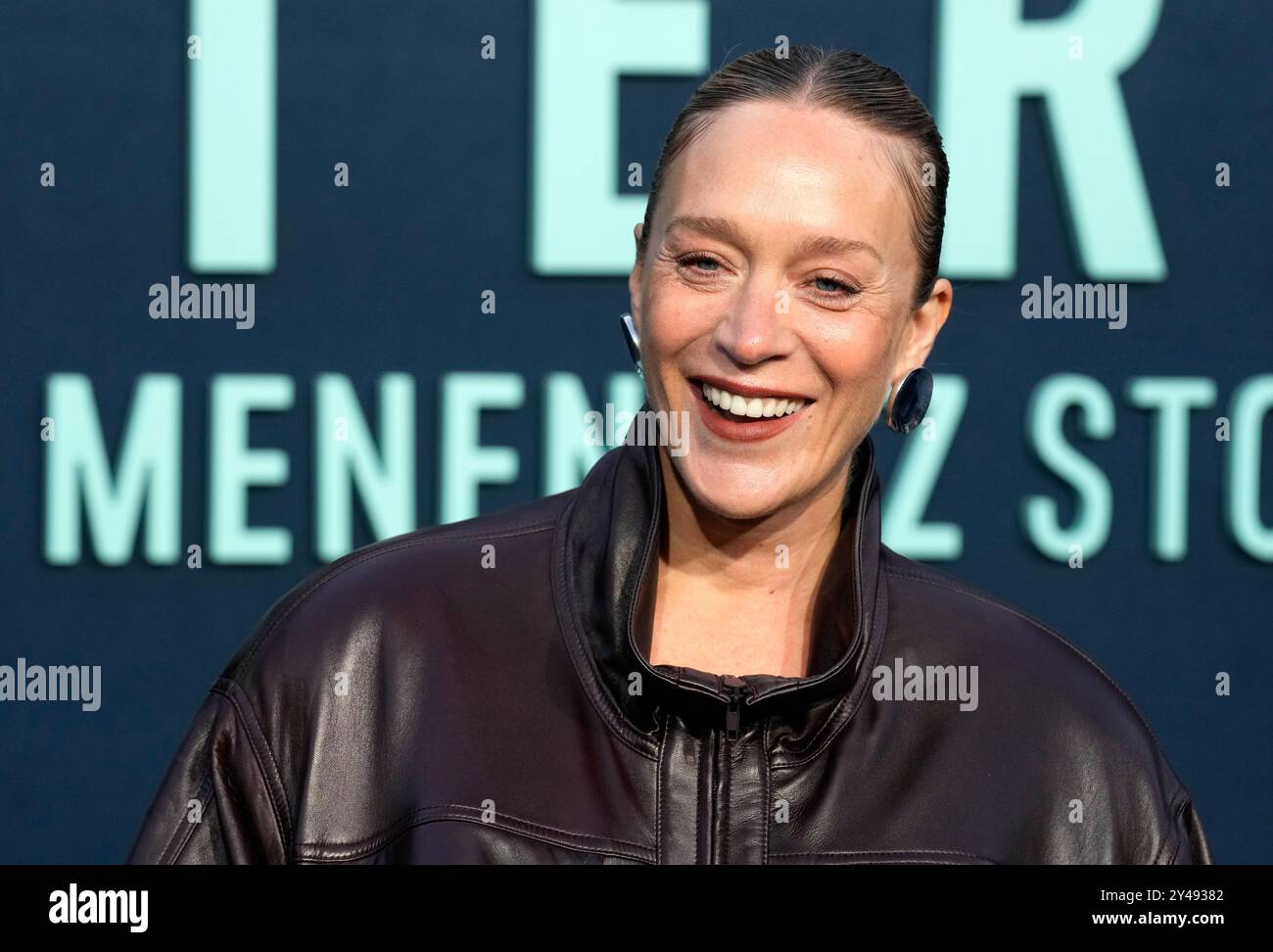 Chloe Sevigny poses at the premiere of the Netflix series "Monsters ...