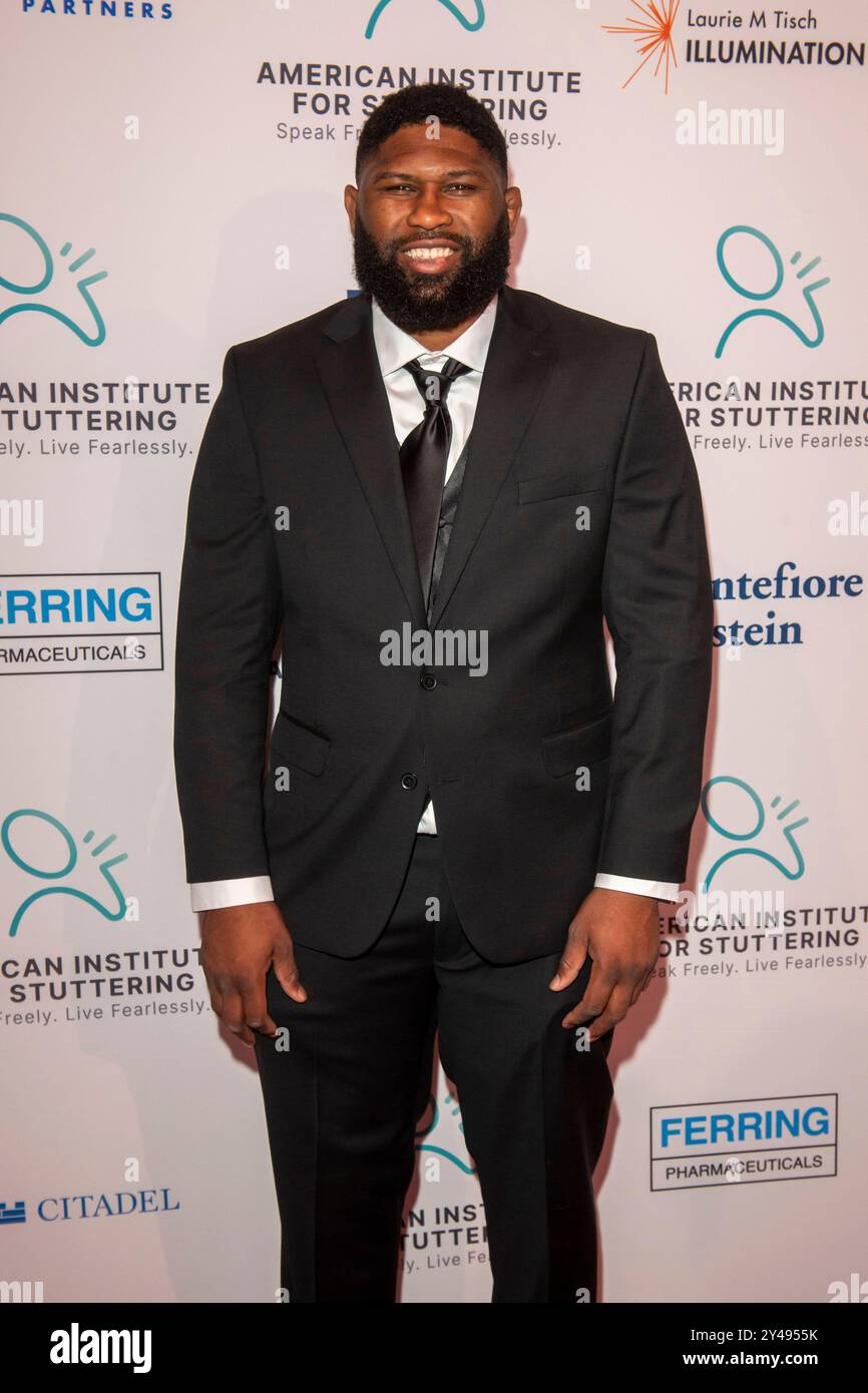 New York, United States. 16th Sep, 2024. Curtis "Razor" Blaydes attends ...