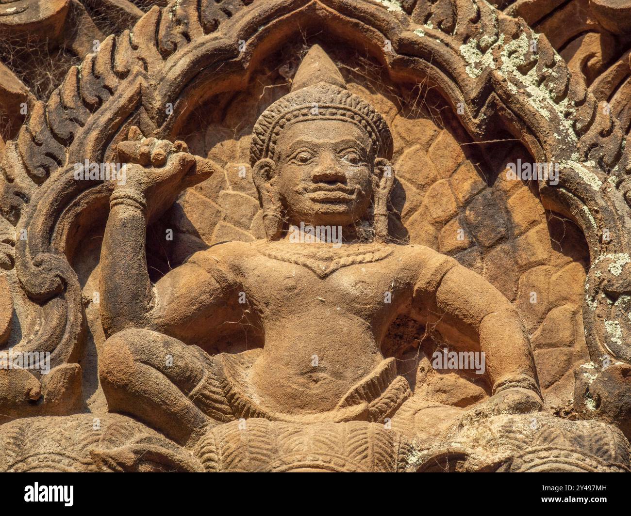 LAOS, CHAMPASAK PROVINCE, CHAMPASAK, VAT PHOU TEMPLE, SHIVA LINGAM ...