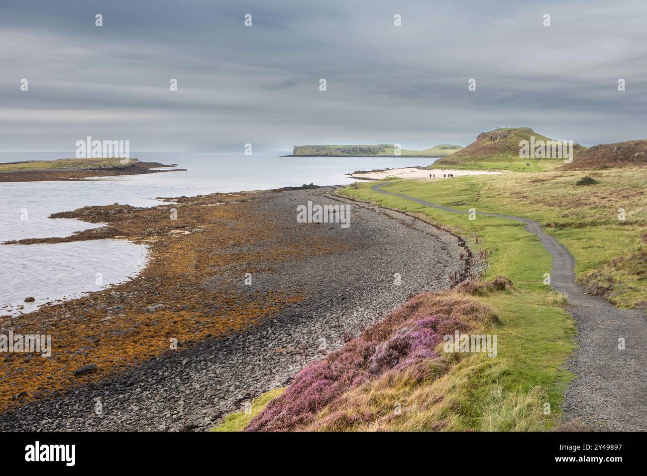 A path leading to Coral Beach in Isle of Skye, Scotland Stock Photo - Alamy