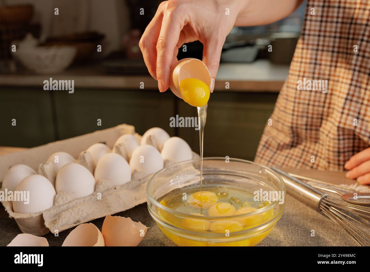 Female hands break egg transparent hi-res stock photography and images ...