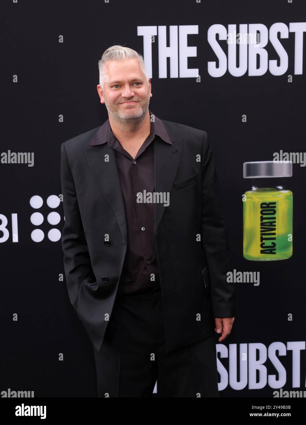 Benjamin Kracun attends the Los Angeles premiere of "The Substance" at the Directors Guild Of ...