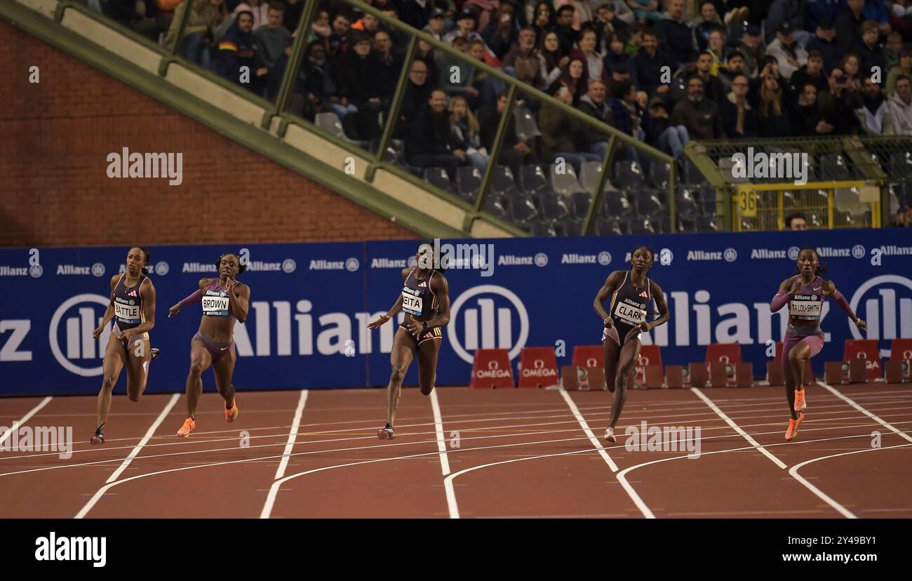 Anavia Battle, Brittany Brown, Daryll Neita, Tamara Clark and Marie ...