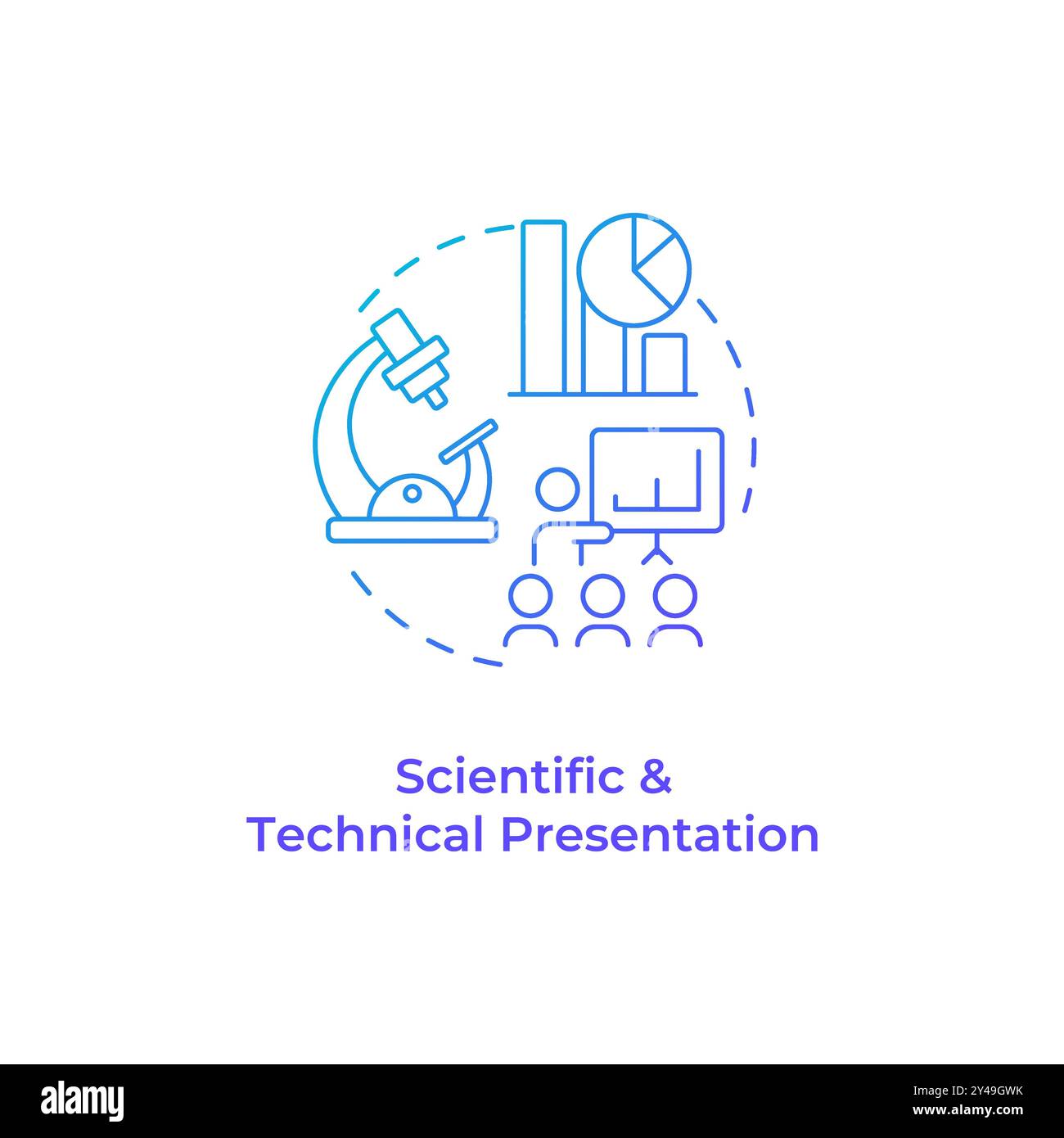 Scientific visualization image Stock Vector Images - Alamy