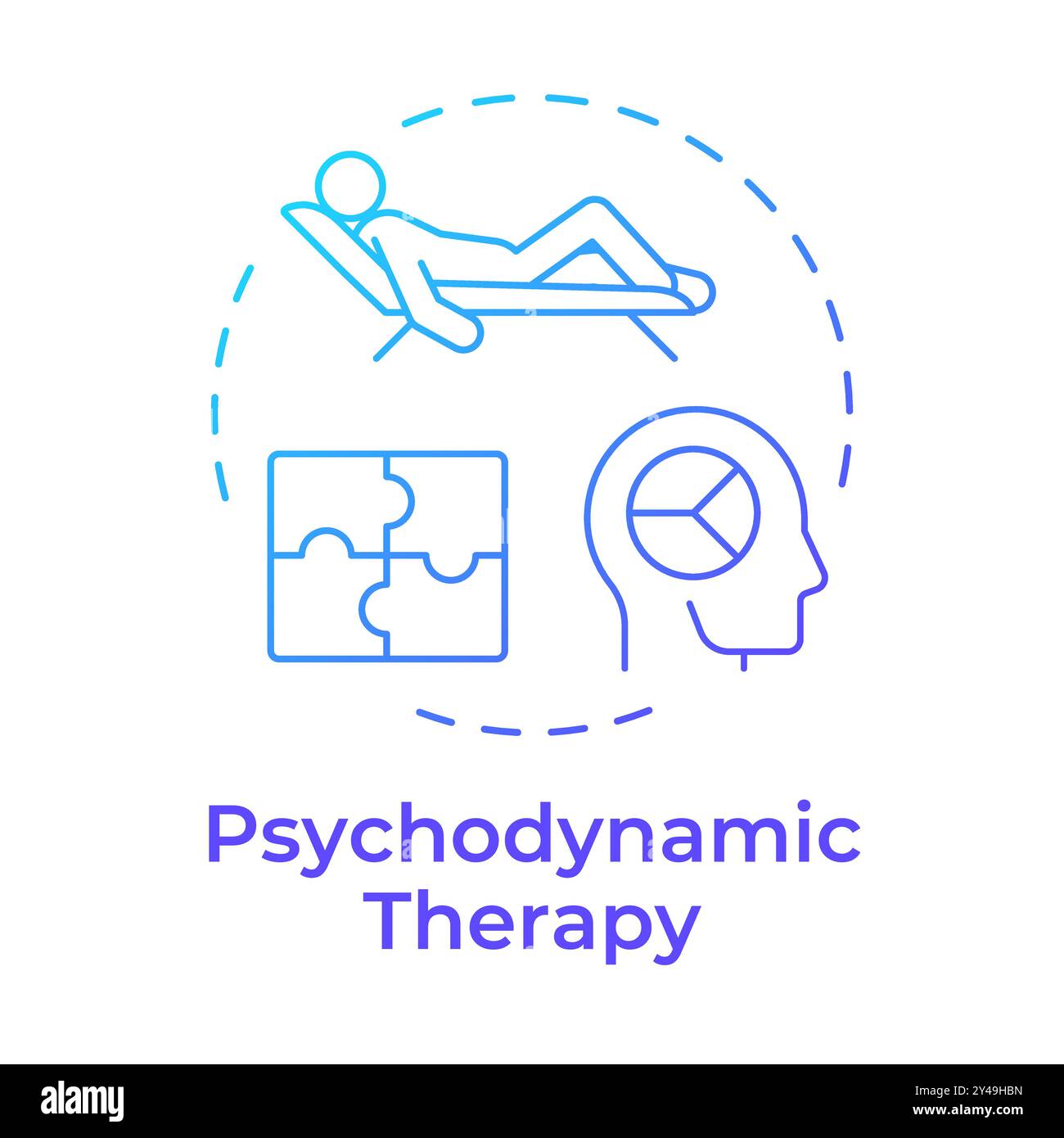 Psychodynamic therapy blue gradient concept icon Stock Vector Image ... Psychodynamic therapy blue gradient concept icon Stock Vector Image ...