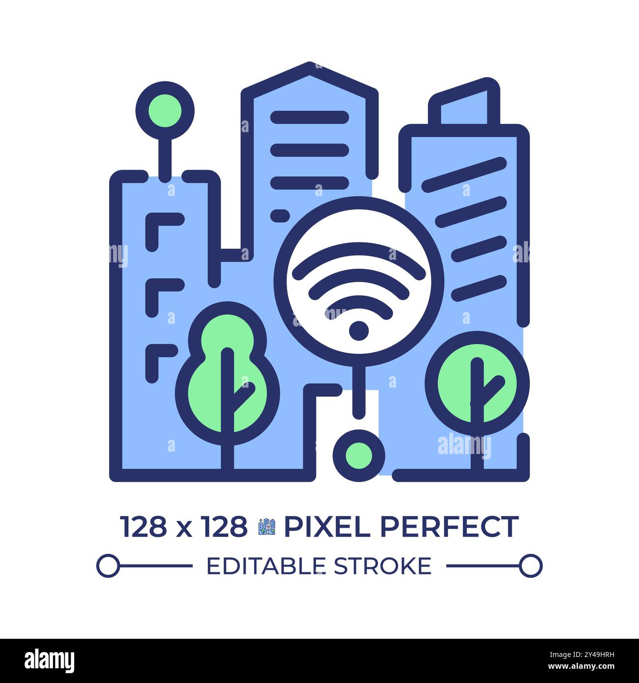 Smart city connectivity Cut Out Stock Images & Pictures - Alamy