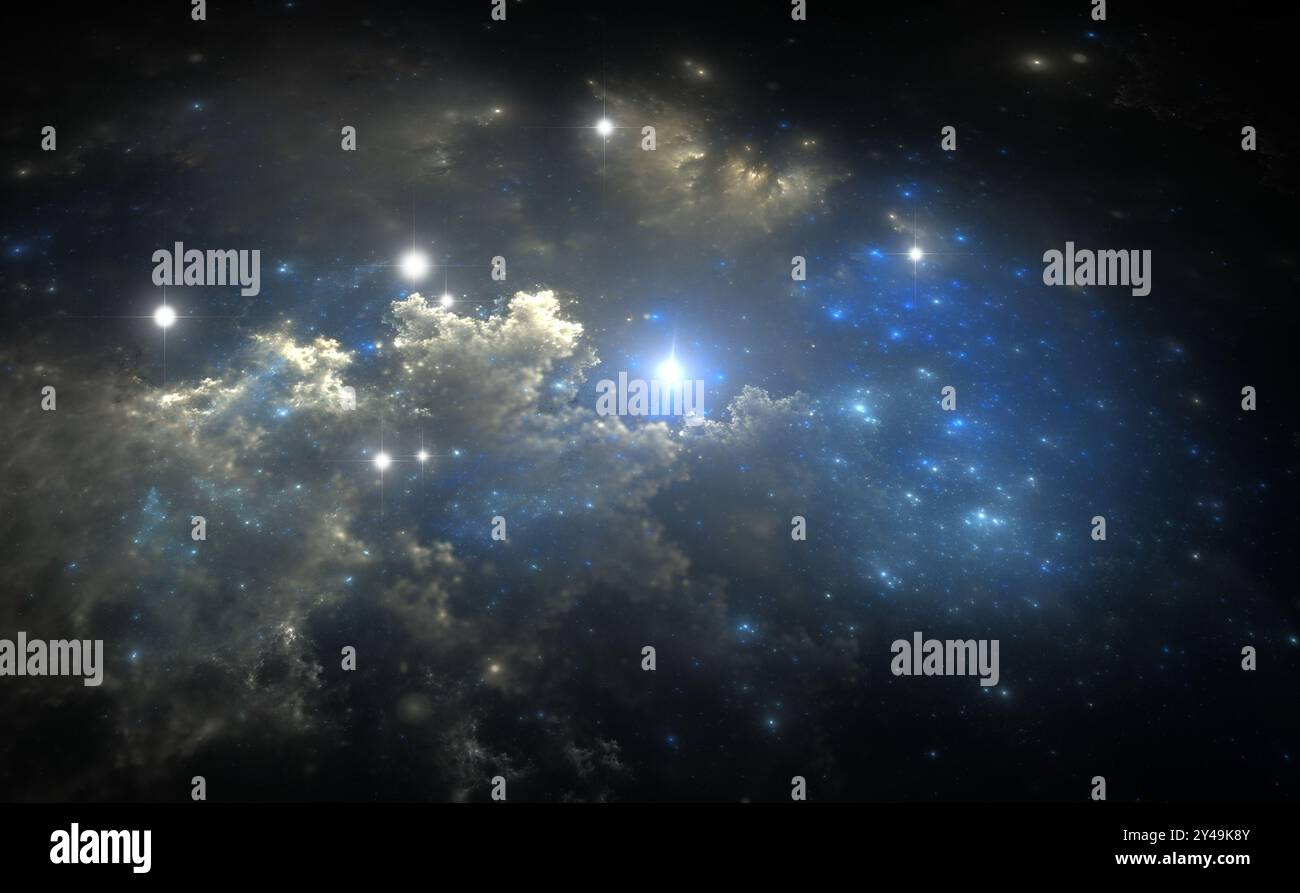 Nebula is a place where new stars are born Stock Photo - Alamy