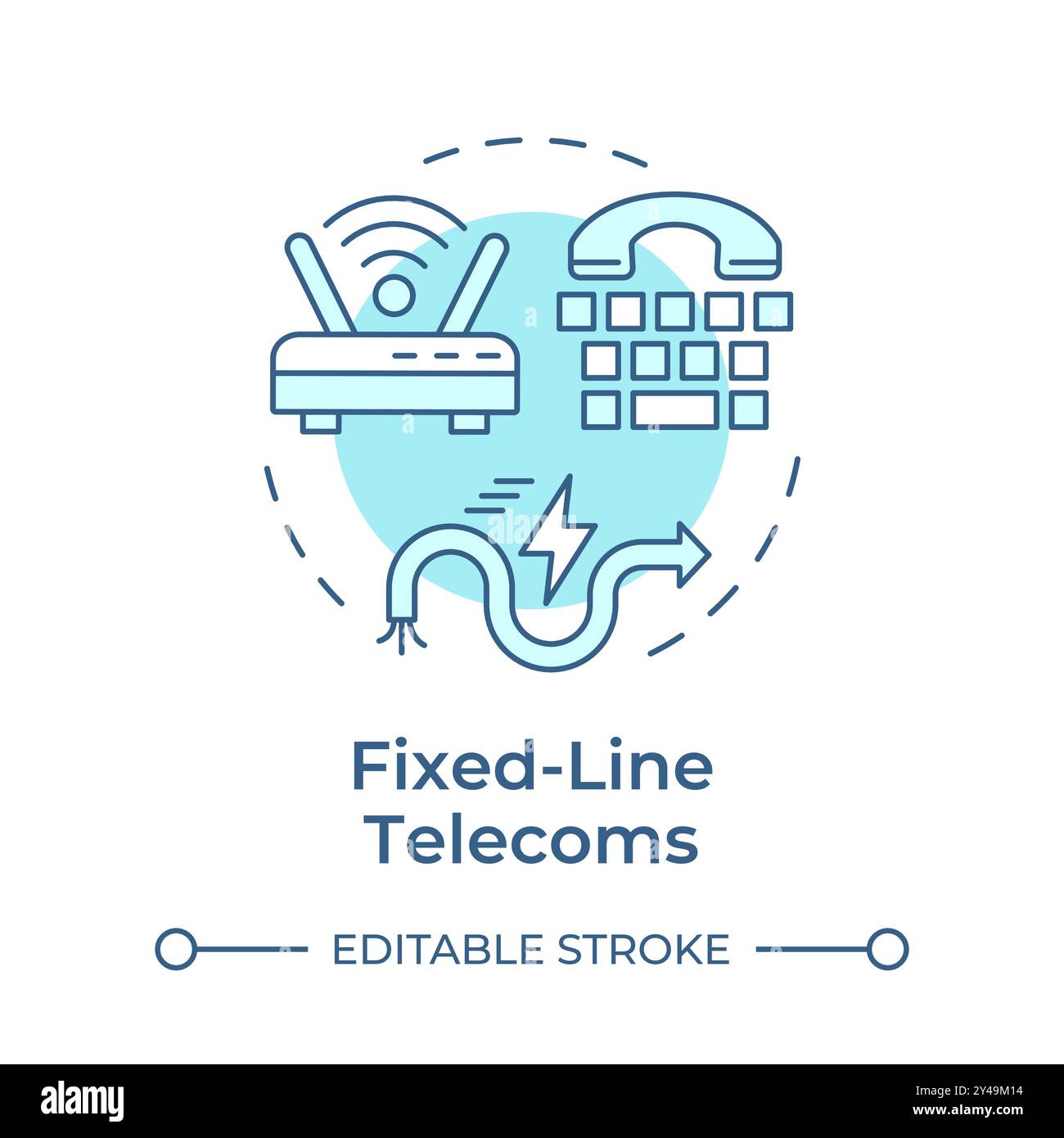 Fixed line network hi-res stock photography and images - Alamy