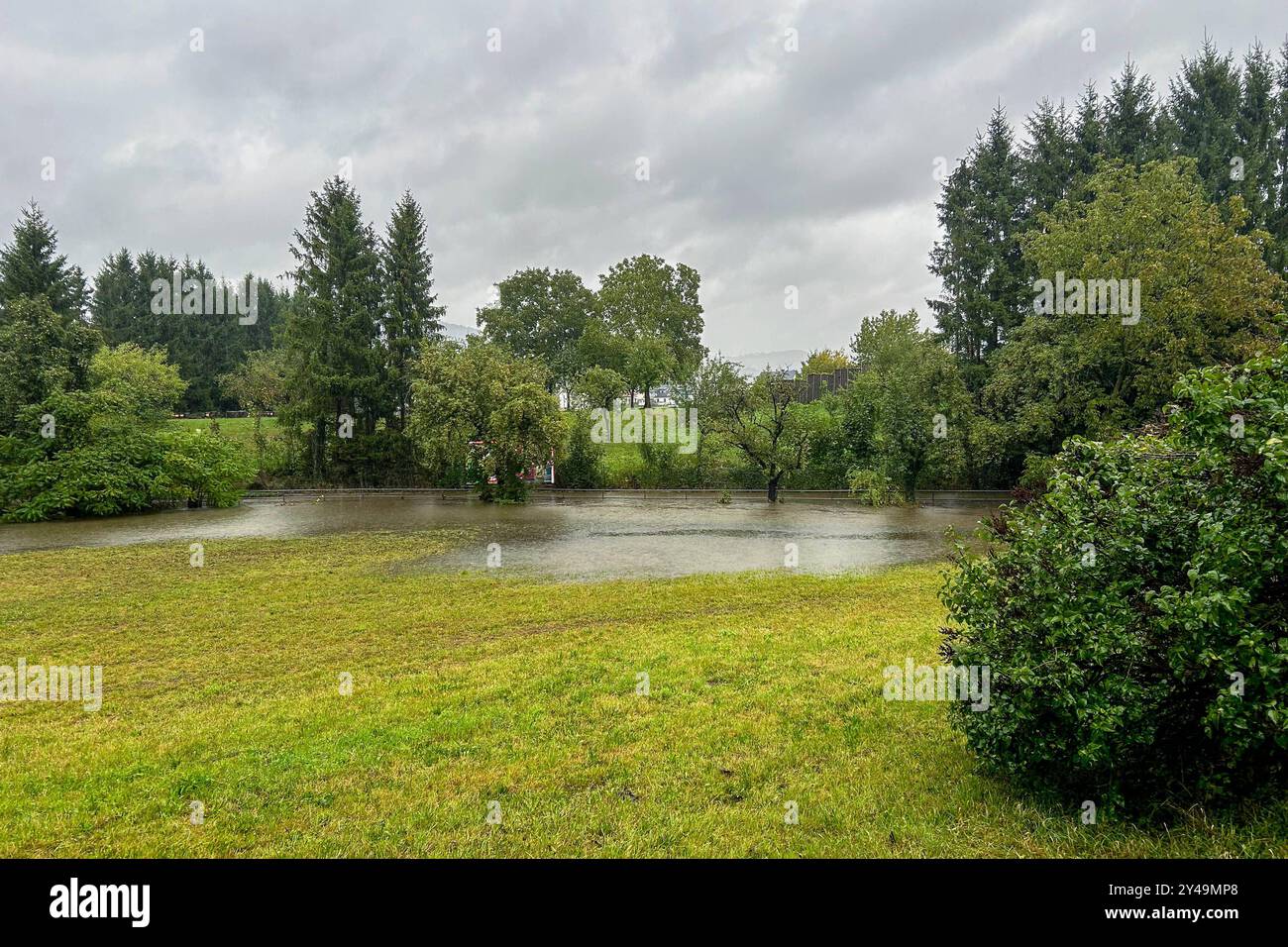 Linz, Urfahr, Hochwasser 17.09.2024, Linz, AUT, Urfahr, Hochwasser, im ...