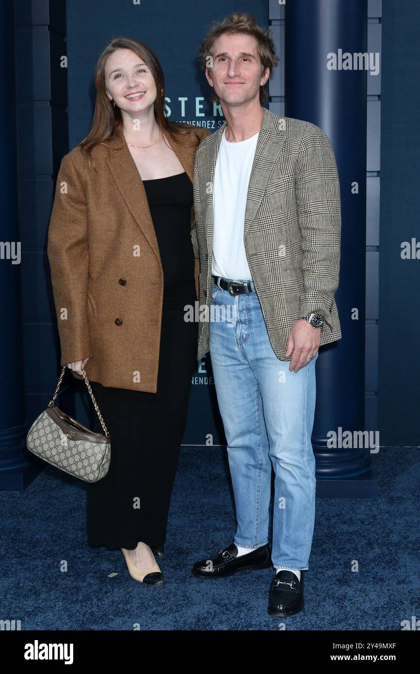 Ca. 16th Sep, 2024. Jessica Barden, Max Winkler at arrivals for ...