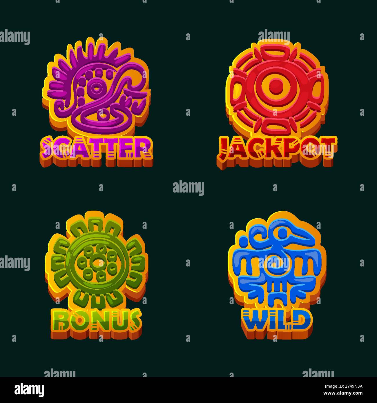Maya civilization tzolkin hi-res stock photography and images - Alamy