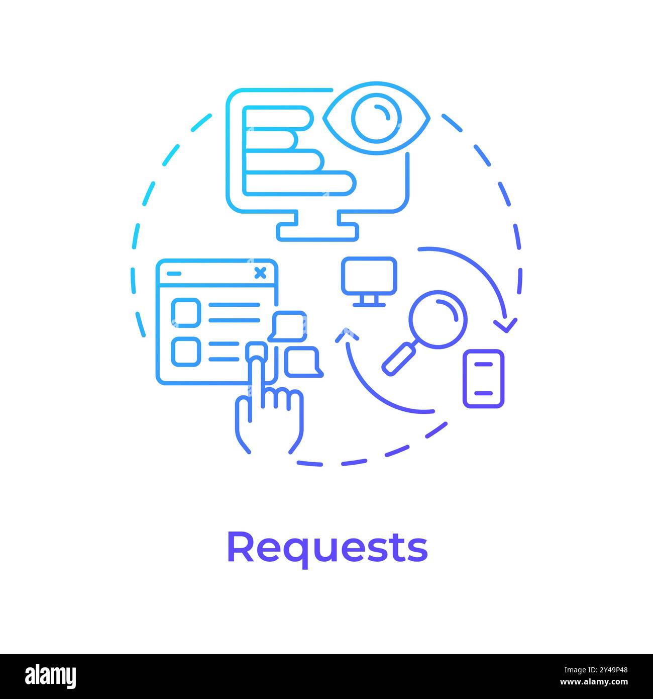 Requests app hi-res stock photography and images - Alamy